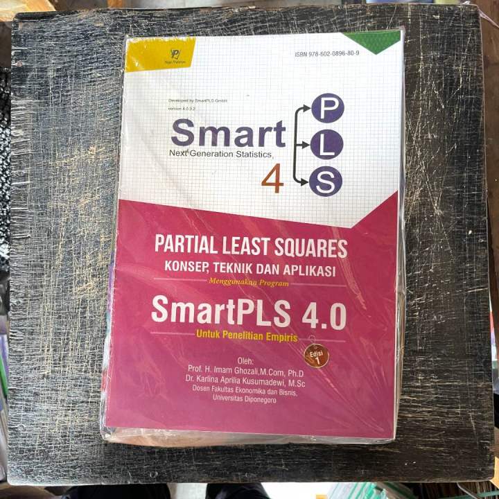 SmartPLS 4.0 by Imam Ghozali | Lazada Indonesia