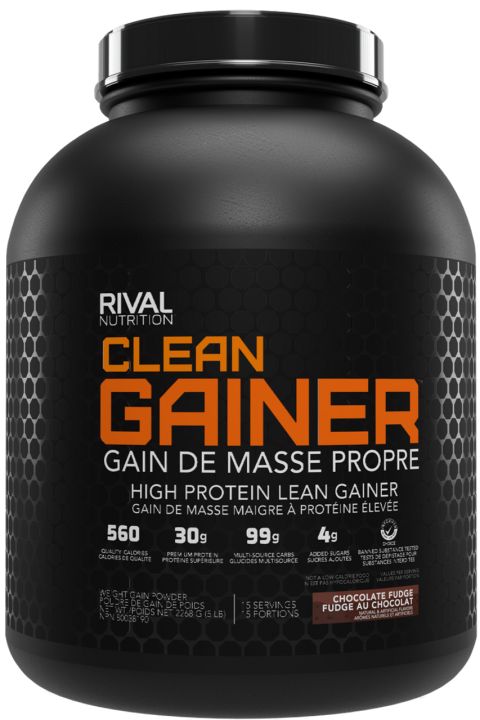Rival Nutrition / RIVALUS Clean Gainer, 5LBS (High Protein Lean Gainer ...