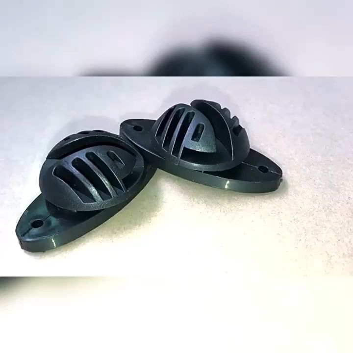 100PCS Wood Post Insulator Claw Insulator 2 Hole Electric Fence ...