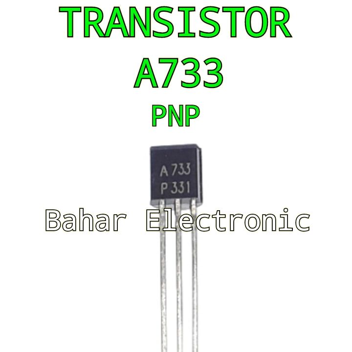 2pcs Transistor A733 PNP | Lazada Indonesia
