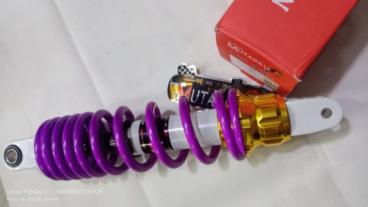 Rear Shock 300mm. Mio Scooter Purple Color Mutarro Brand | Lazada PH
