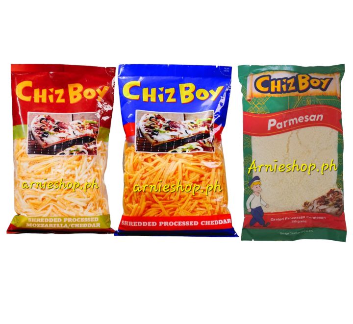CHIZ BOY PARMESAN MOZARELLA CHEDDAR PLAIN CHEDDAR | Lazada PH
