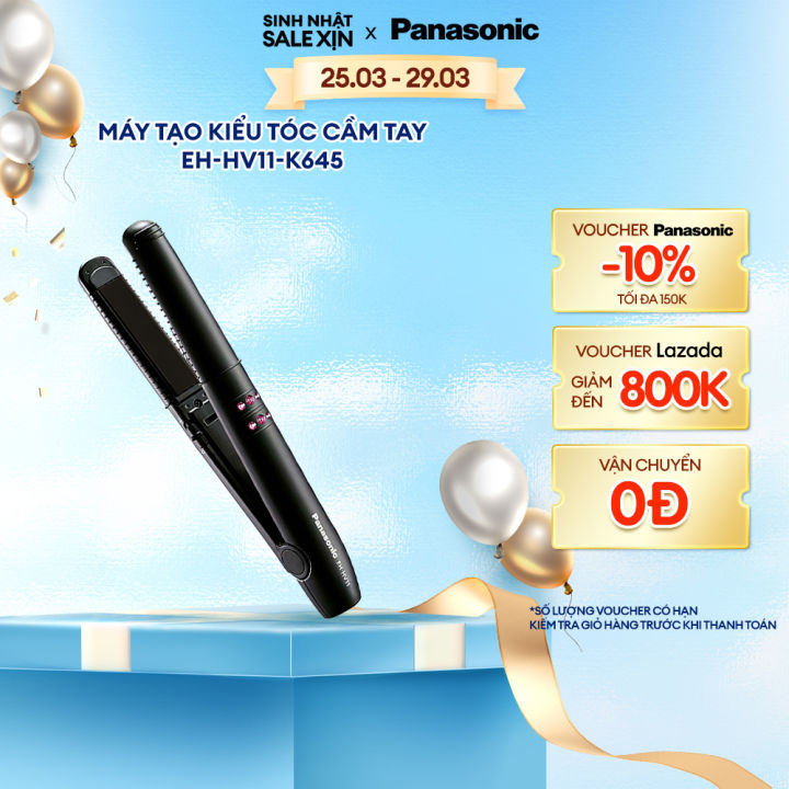 Máy Tạo Kiểu Tóc Cầm Tay Panasonic EH-HV11-K645 - Tạo Kiểu Nhanh Chóng Đa Dạng - Có Nắp Bảo Vệ ...