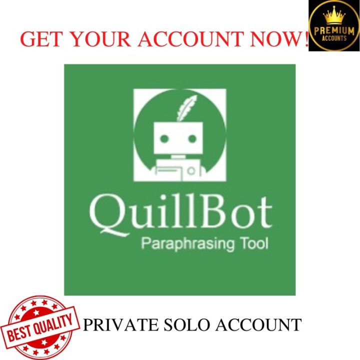 【100% OFFICIALLY】 QUILBOT PREMIUM-SOLO PRIVATE ACCOUNT | Lazada