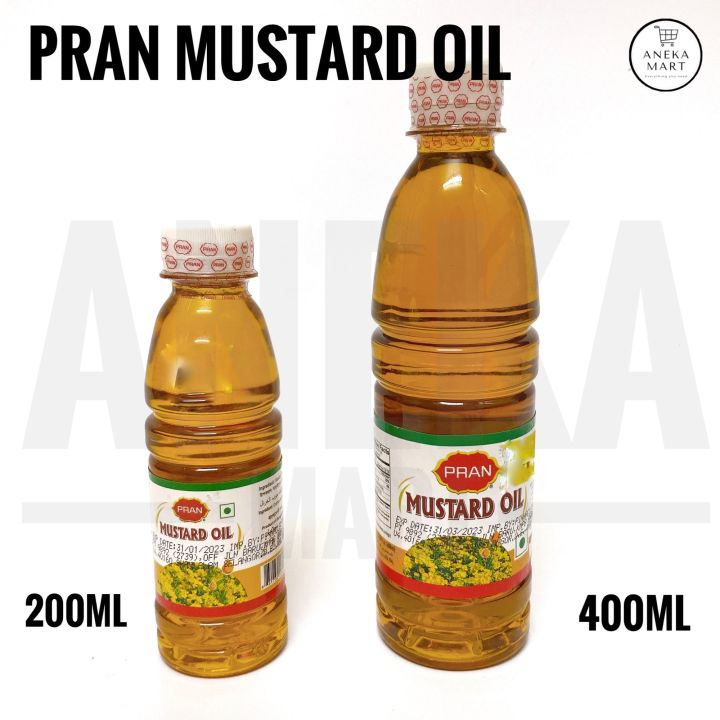 Pran Mustard Oil/ Minyak Mustard 【400ml】 | Lazada