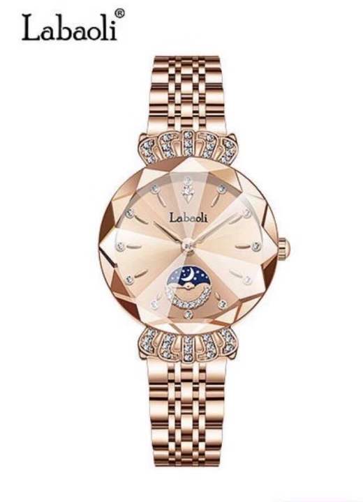 Labaoliนาฬิกา ผู้หญิงแบรนด์แท้สวยดูดี ดูแพง สีสันตัดกันสวยงาม | Lazada.co.th