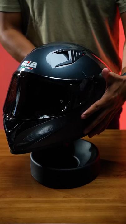 GILLE 843 CIRCUIT With REVO Visor Plain Color Motorcycle Helmet Full ...
