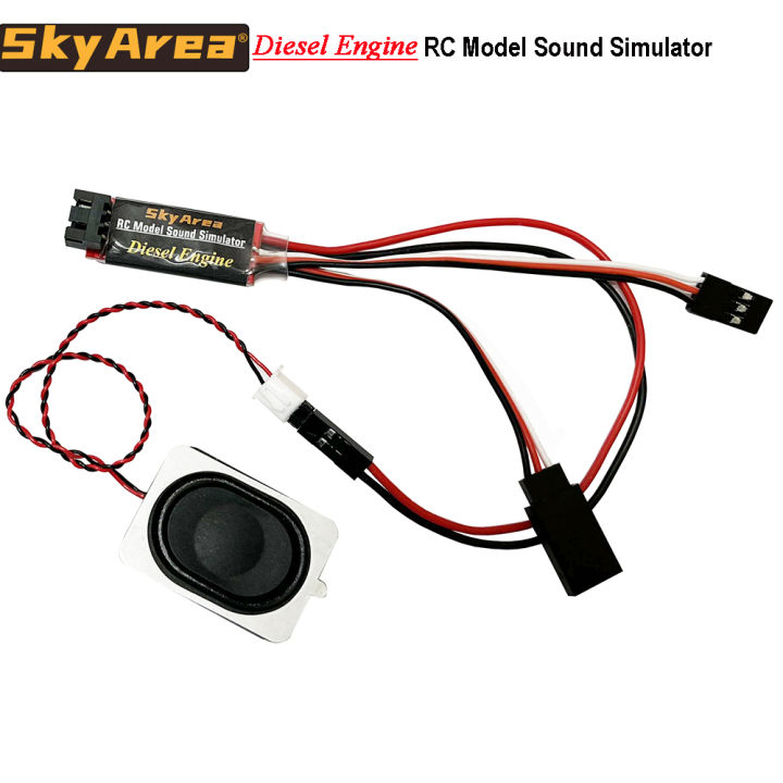 RC Diesel Engine Sound Module Simulation 2W Speaker for Remote Control ...