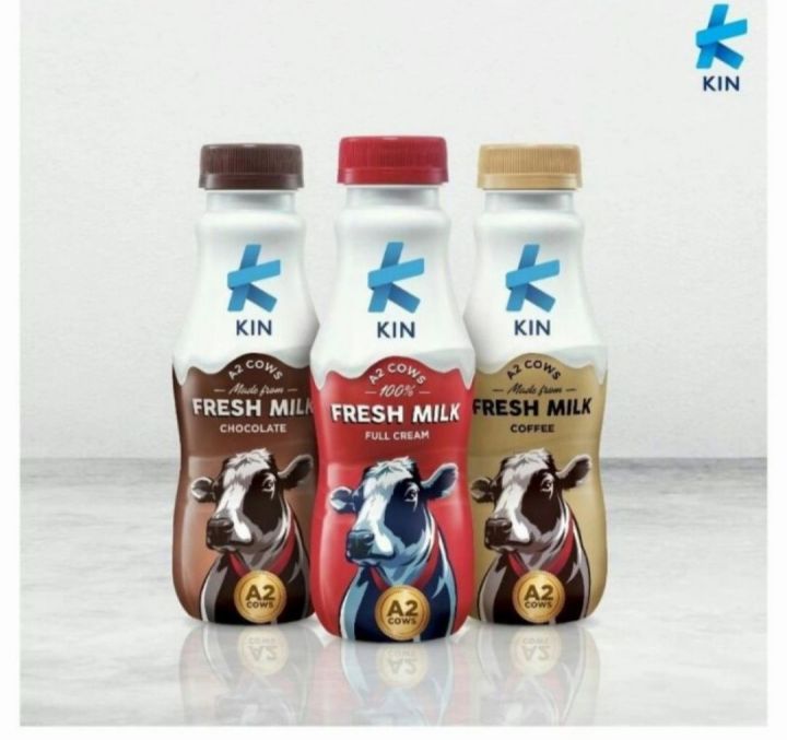 Susu UHT Kin Fresh Milk 200 ml (1 Dus Isi 24 Pcs) | Lazada Indonesia