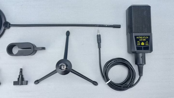 【OLYPS】Microphone 3.5mm Mic Condenser untuk Merekam Podcast Streaming ...