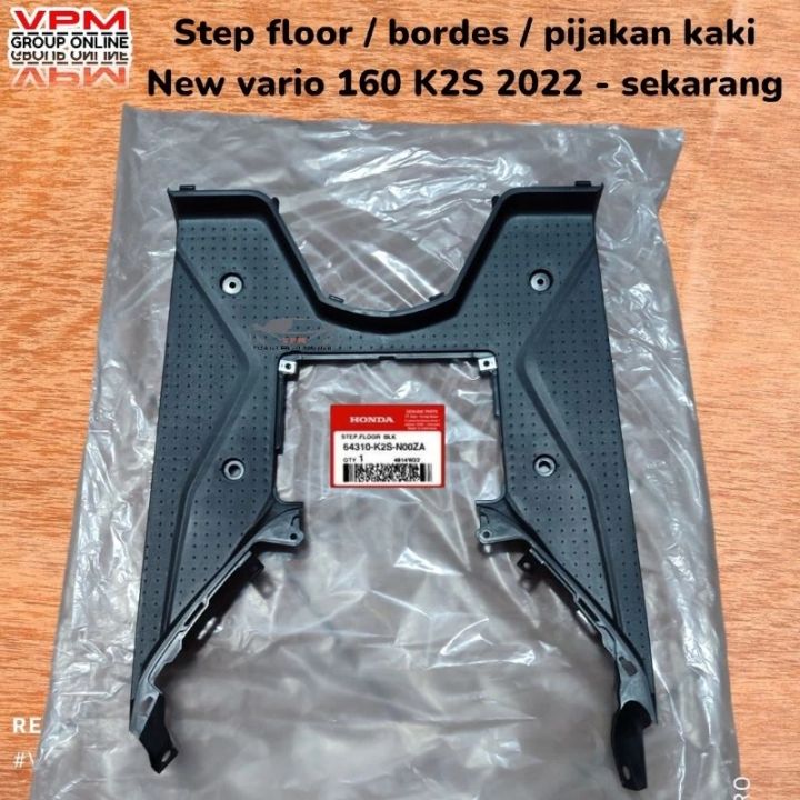 step floor bordes dek pijakan kaki Honda Vario 160 new 2022 K2S original | Lazada Indonesia