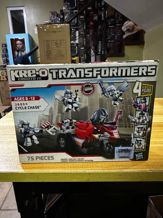 Hasbro KRE-O Transformers Cycle Chase #36954 New in Box | Lazada PH