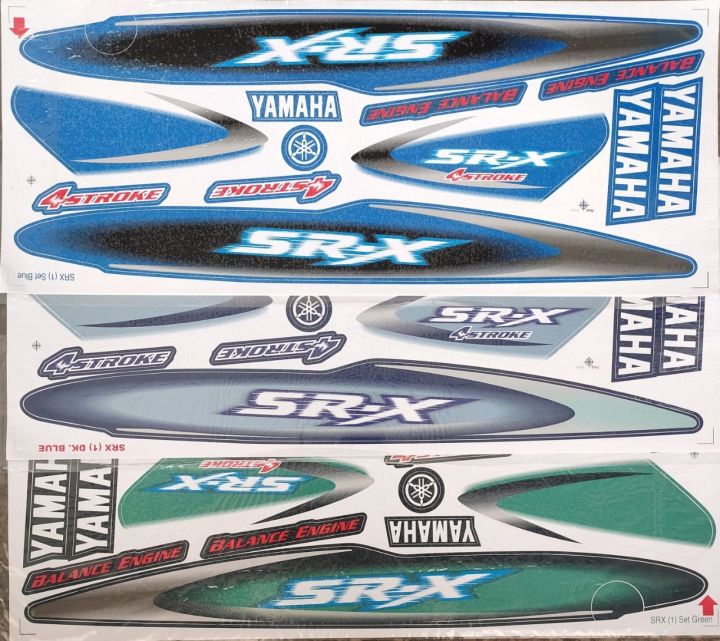 YAMAHA SRX BODY STICKER | Lazada