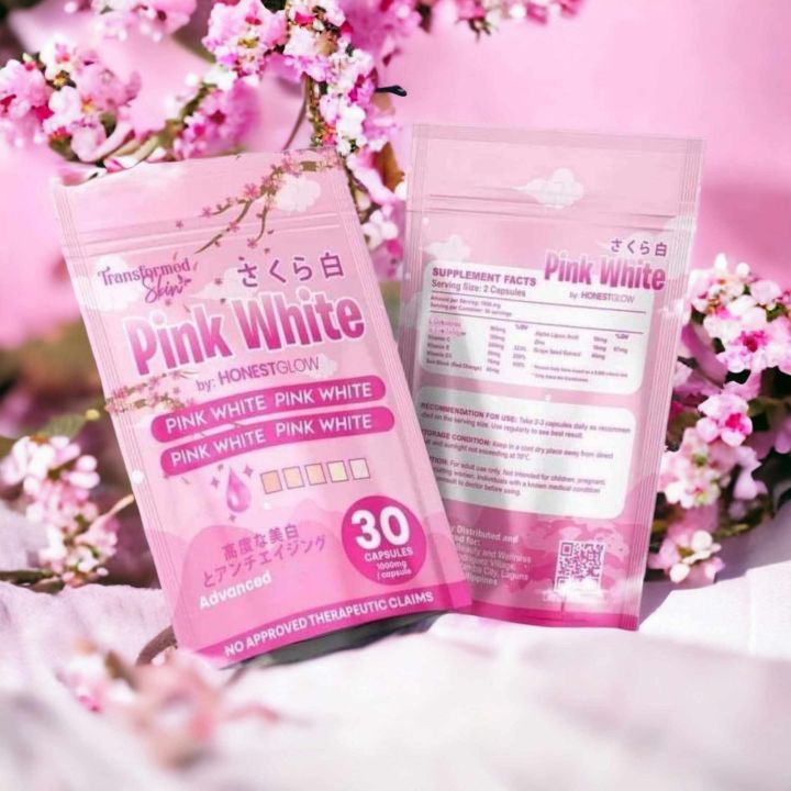 Honest Glow Pink White Glutathione | Lazada PH