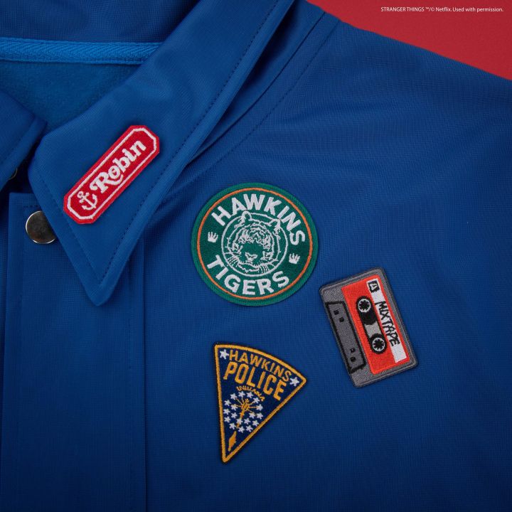 Stranger Things peripheral badges, cloth stickers, Set of 7 clothing ...