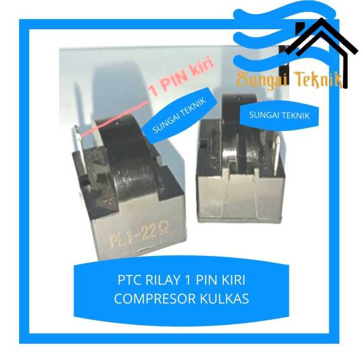 RILAY PTC 1 PIN KIRI COMPRESSOR KULKAS | Lazada Indonesia