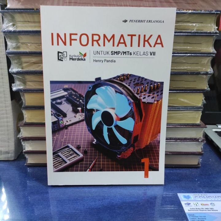 Buku Informatika Kelas 7 Kurikulum Merdeka Penerbit Erlangga | Lazada Indonesia