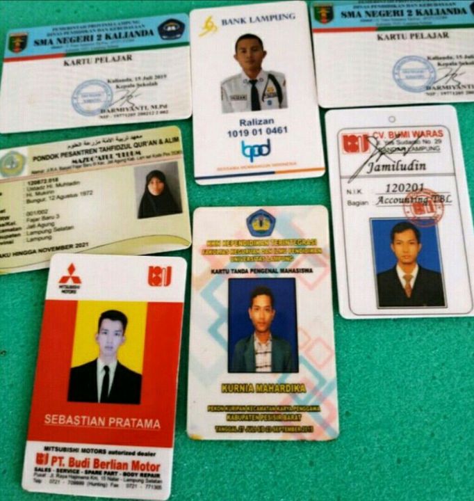 Cetak ID Card Bahan kertas ART Paper 150Gsm | Lazada Indonesia