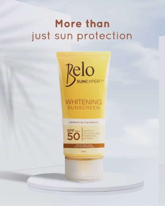 BUY 1 TAKE 1 Belo Sun Expert Whitening Sunscreen 50ML | Lazada PH