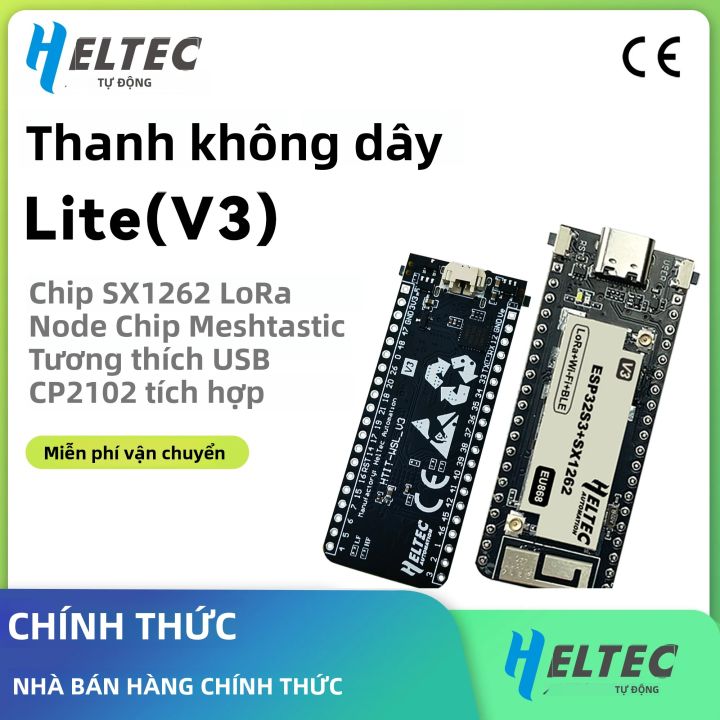 Heltec Wireless Stick Lite V3 ESP32 SX1262 LoRaWAN Module Bluetooth ...