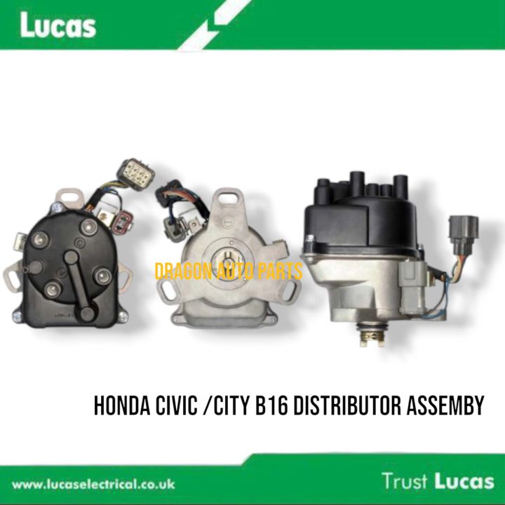 Genuine Lucas Distributor Assembly Honda Civic / City B16 1997-2000 ...