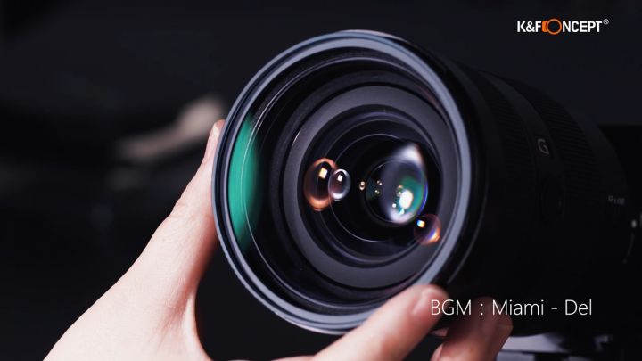 K&F Concept UV Filter Nano-X Series German Optical Glass Green Coating ...