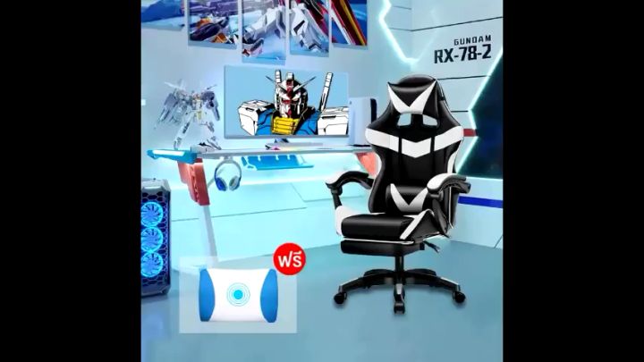 Gaming Chair Office Chair Kerusi Gaming Adjustable Ergonomic Chair ...