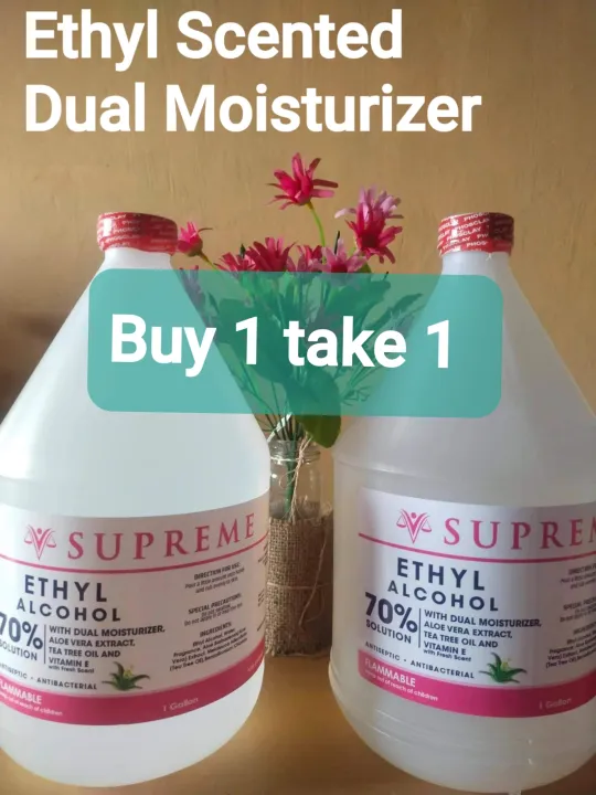 Alcohol buy 1 take 1, Supreme Ethyl 3.2L teatree oil and aloevera ...