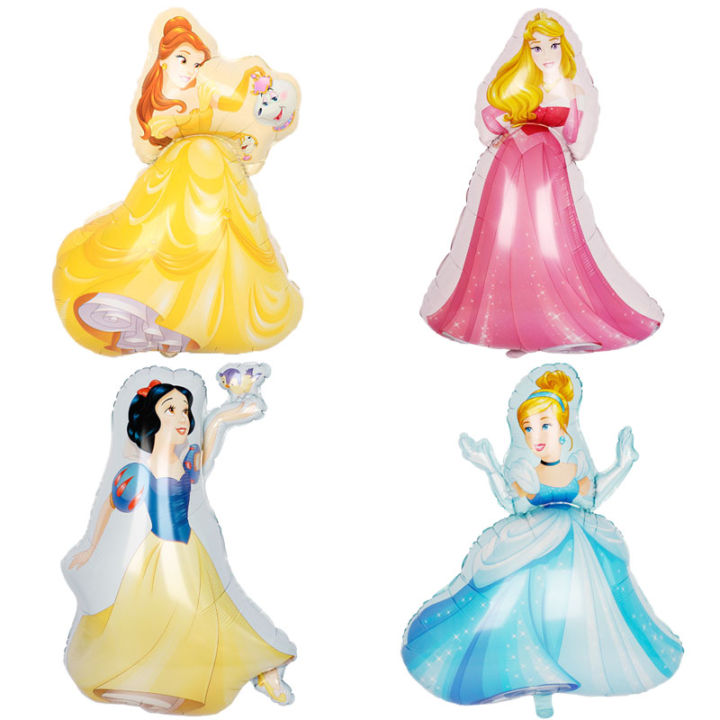 Disney Princess balloon Cartoon Elsa Princess snow White Cinderella ...