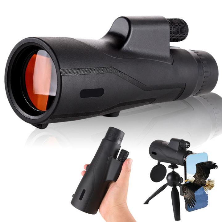 Wide Angle ED 12X52 Monocular Telescope BAK4 Prism Optical Lens High ...