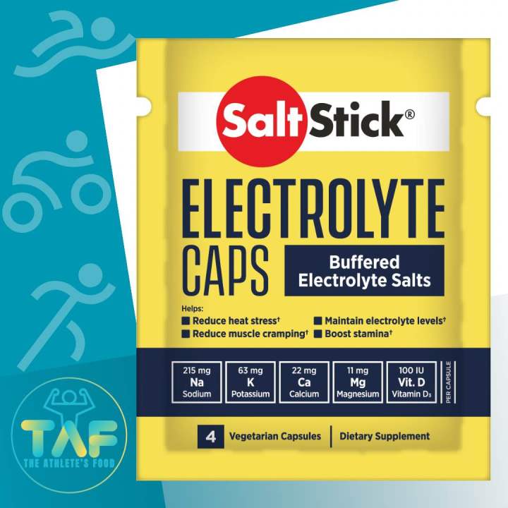 SaltStick Electrolyte Caps (4 capsules) | Lazada PH