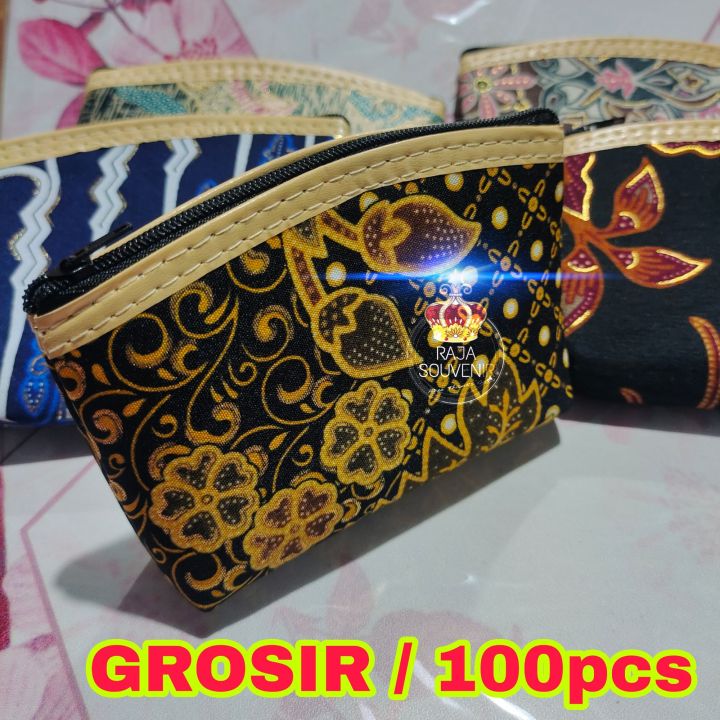 GROSIR 100pcs DOMPET BATIK KAPAL COCOK UNTUK SOUVENIR DAN HAJATAN | Lazada Indonesia