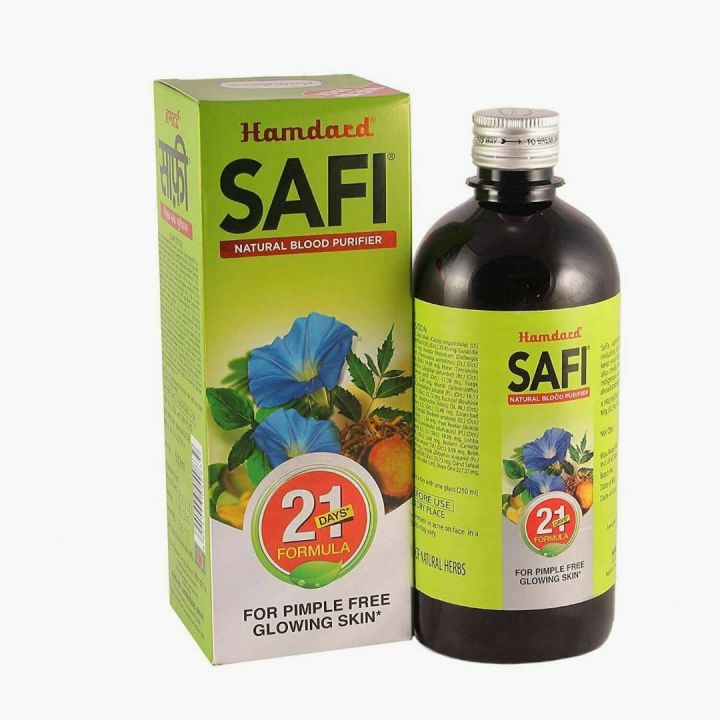 SYRUP SAFI 450ML By HAMDARD ছাফী সিরাপ NATURAL BLOOD PURIFIER & PIMPLE ...