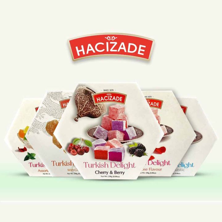 TURKISH DELIGHT (16) Flavors- 250g SEDAP MANISAN DARI TURKI | Lazada