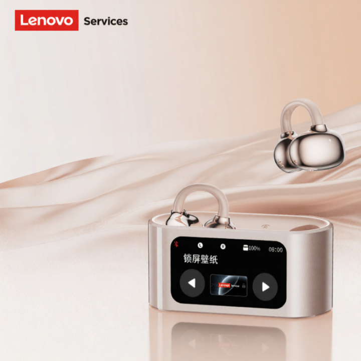Lenovo | Wireless Bluetooth Air Conduction Open Ear Clip New Noise ...