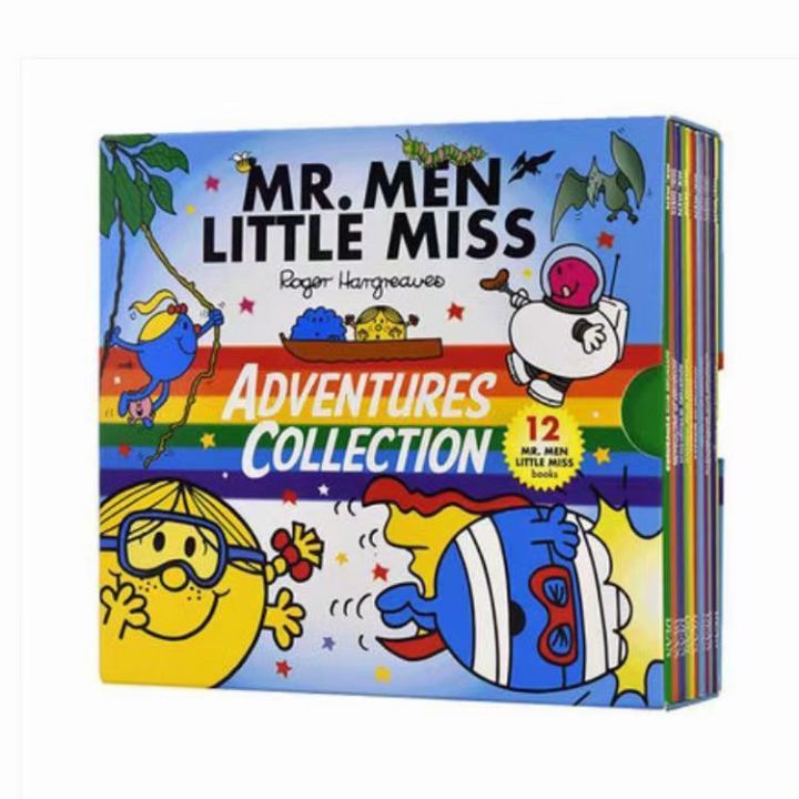 （12books）Mr. Men and Little Miss Adventures box set | Lazada