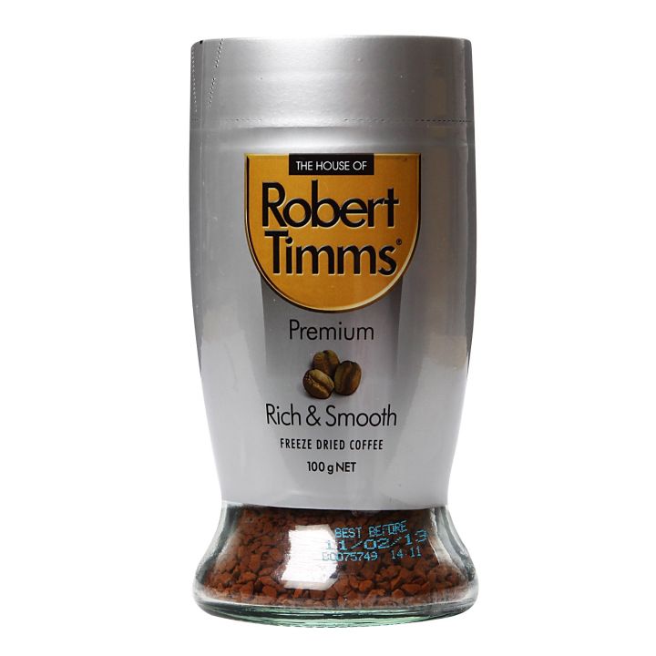 Robert Timms Premium Freeze Dried Coffee - Rich & Smooth 200g | Lazada