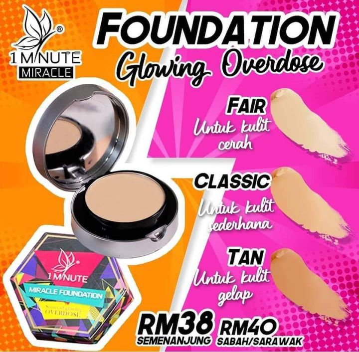 FOUNDATION 1 MINUTE MIRACLE | Lazada
