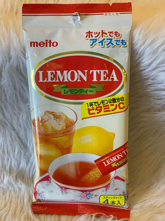 Meito Lemon Tea Drink 4pcs | Lazada PH