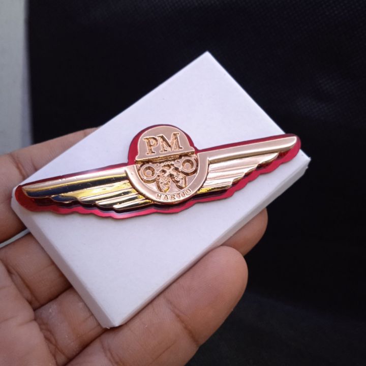 pin brevet wing hartib dasar akrilik mika | Lazada Indonesia