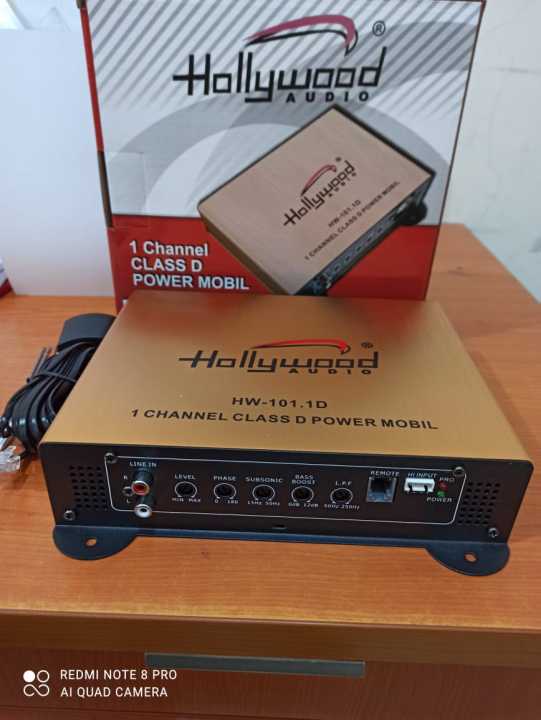Power monoblok Hollywood HW-101. 1D Class D | Lazada Indonesia