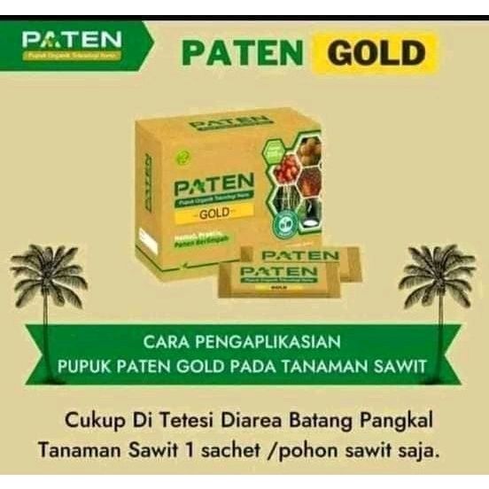 PUPUK PATEN GOLD Untuk Sawit Dan Tanaman Keras Original | Lazada Indonesia