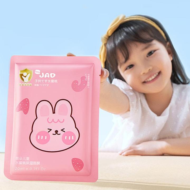 Cute Animal Cartoon Sheet Masks Childrens Spa Facial Masks Nourish For ...