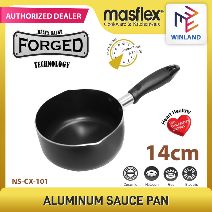 Masflex by Winland 14cm Aluminum Non Stick Sauce Pan NS-CX-101 | Lazada PH