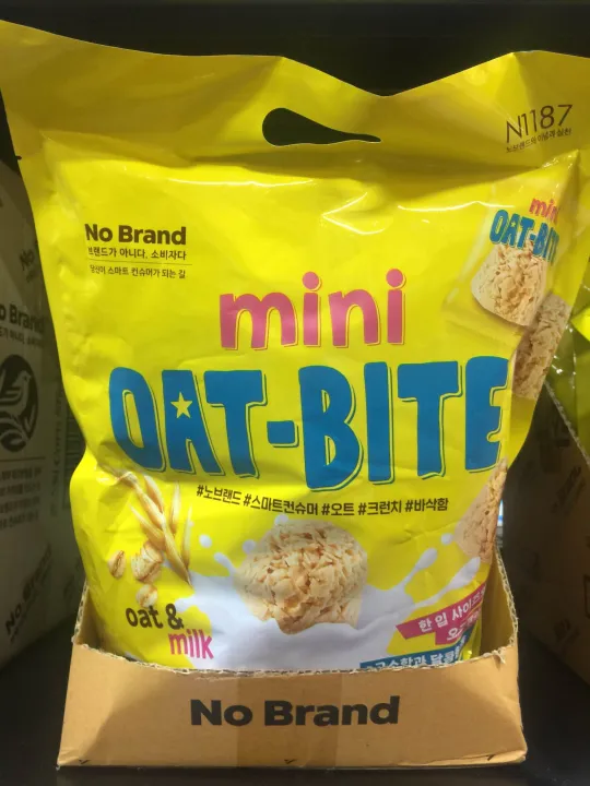 No Brand Mini Oat Bite Oat & Milk 400g | Lazada PH