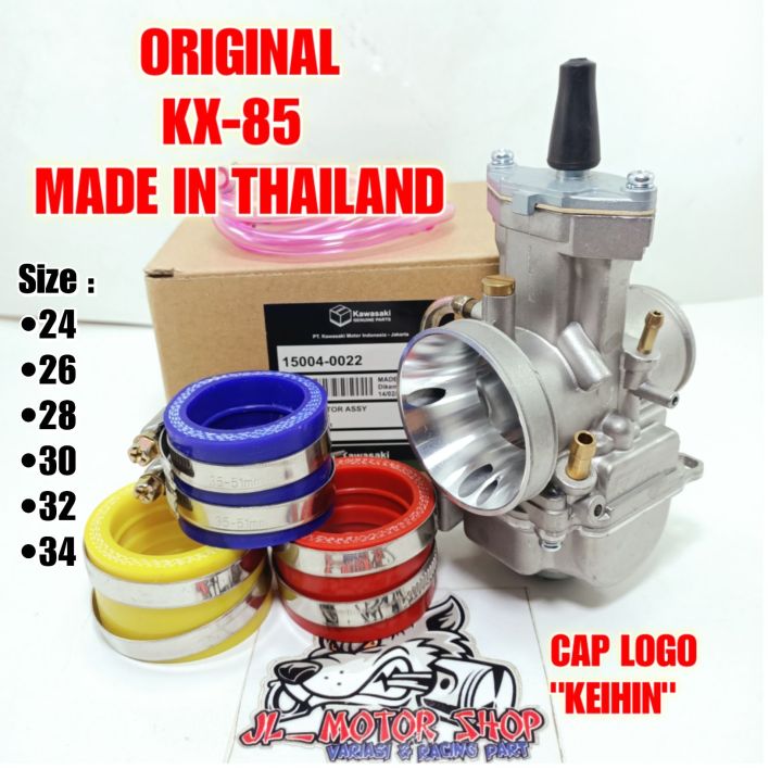 KARBU KARBURATOR PWK 24 26 28 30 32 34 KEIHIN KX85 KX 85 UNIVERSAL BISA ...