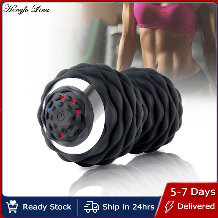 Hengfa Lina Electric Peanut Ball Muscle Relaxing Home Gym Fitness Yoga ...
