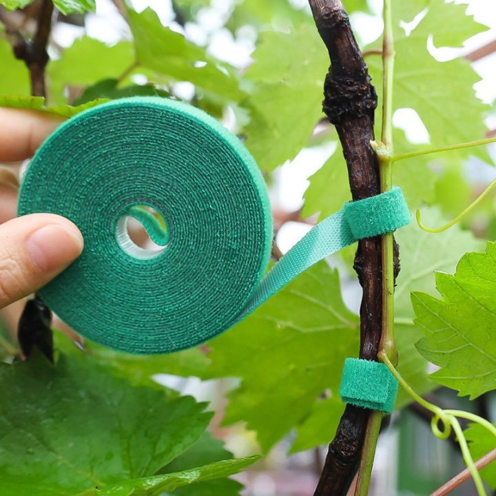 1-5Rolls Nylon Plant Ties Resealable Cable Ties Self Adhesive Plant ...