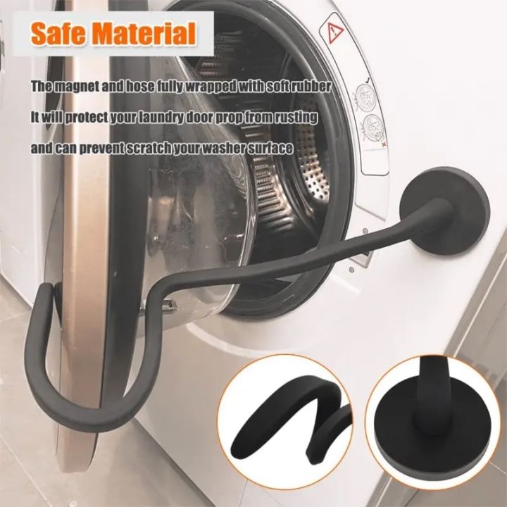 Washing Machine Door Prop Front Load Washer Door Prop Magnetic Washer ...