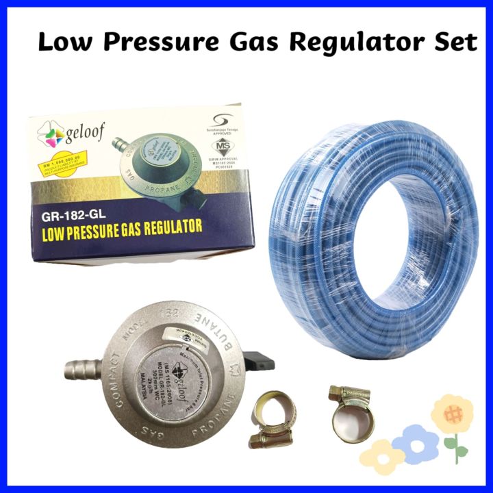 SIRIM Low Pressure Gas Regulator Set Gas Regulator Safety | Lazada